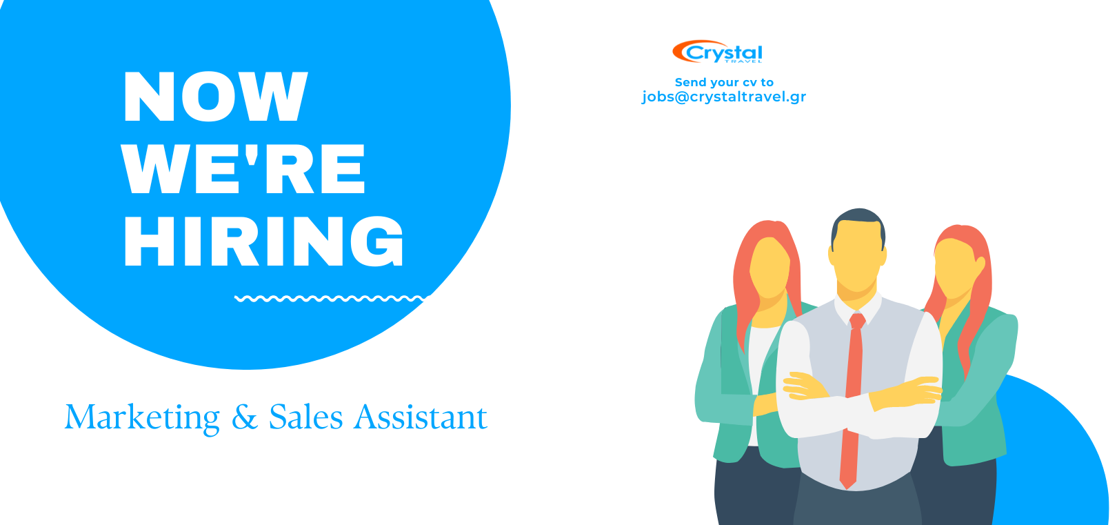 Marketing & Sales Assistant - Crystal Travel Corfu